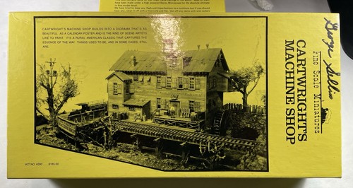 Fine Scale Miniatures Cartwright’s Machine Shop HO Scale Model Kit #280 ...