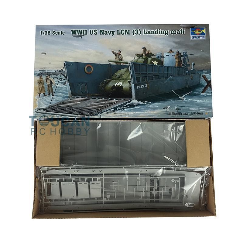 Trumpeter 00347 1/35 World War II US Landing Craft Machanize LCM(3 ...