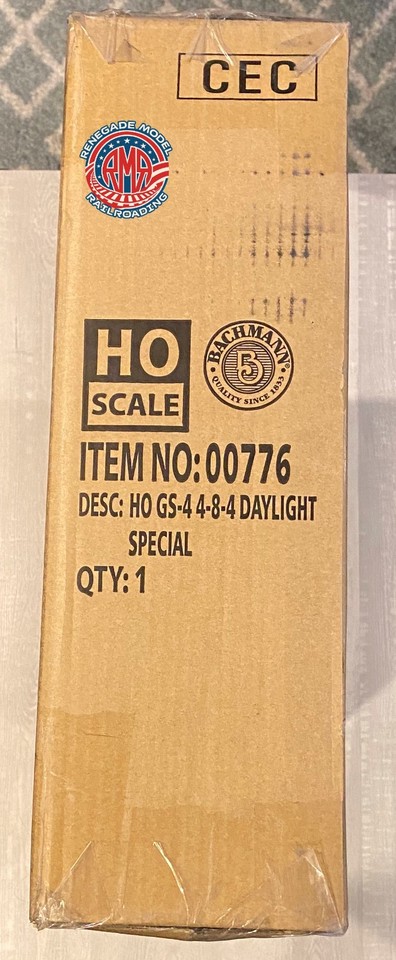 Bachmann 00776 HO Scale Southern Pacific Daylight Special Locomotive ...