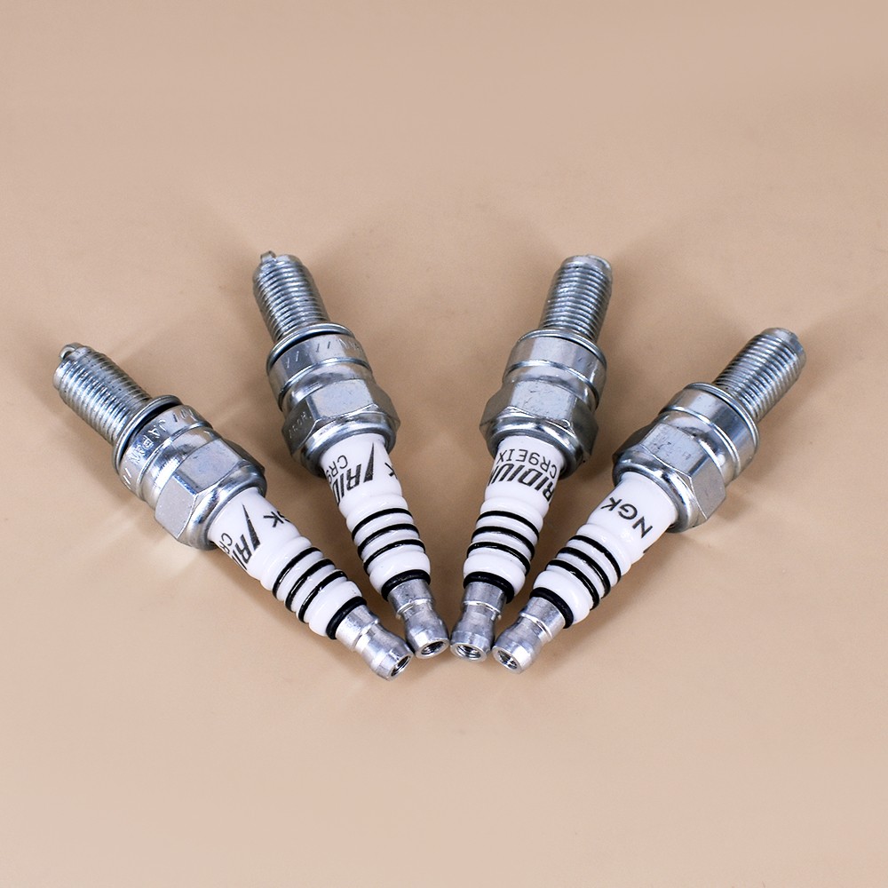 4X CR9EIX NGK Iridium IX Spark Plug For SUZUKI GSXR Motorcycle Tune Up ...