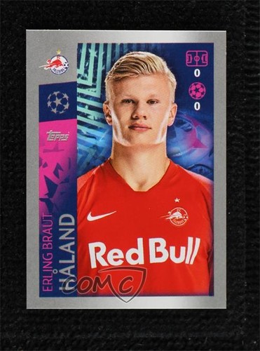 2019-20 Topps UCL Sticker Erling Haaland #419 Rookie RC | eBay