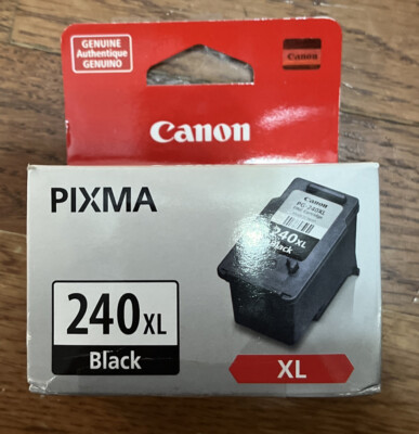 Genuine Canon 240 XL Black Ink Cartridge | eBay
