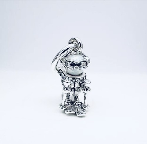 Authentic Pandora Skier Charm W/ Pandora Tag & Box 793514C01 | eBay