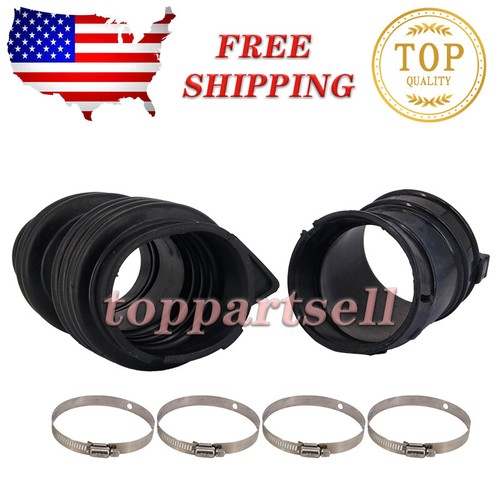 16576CG000 Set of 2 Air Intake Hose Tube Duct Boot Fits 03-08 Infiniti ...