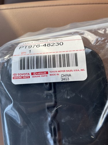 LEXUS 2023-2024 LEXUS QUICK CHARGE CABLE PACKAGE PT976-48230 for sale ...