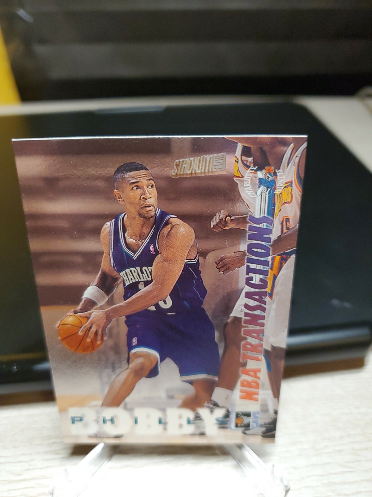 Bobby Phills 1997-98 Topps Stadium Club #210 Charlotte Hornets NBA ...
