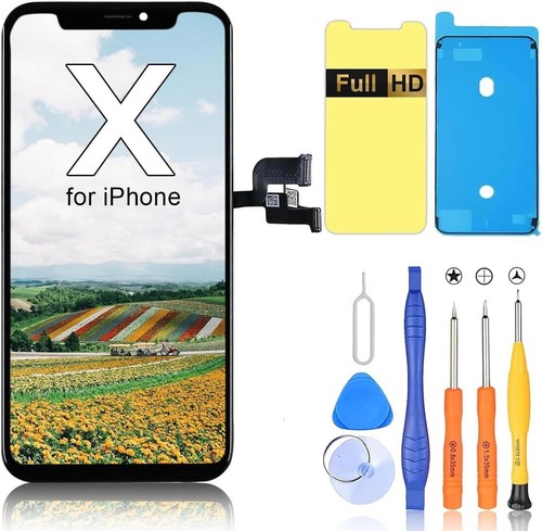 Screen Replacement for iPhone X 5.8 inches Full HD Display and Touch ...