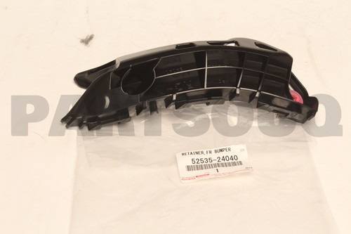 5253524040 Genuine Toyota RETAINER, FRONT BUMPER SIDE, RH 52535-24040 ...