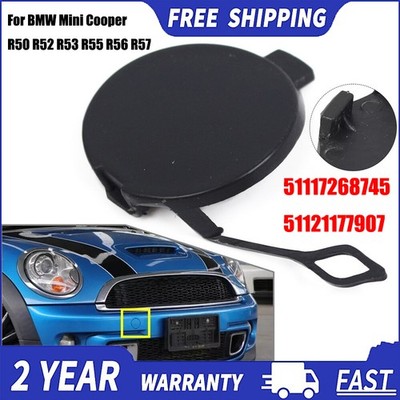 Tailer Tow Hook Eye Cover For BMW Mini Cooper R50 R52 R53 R55 R56 R57 ...