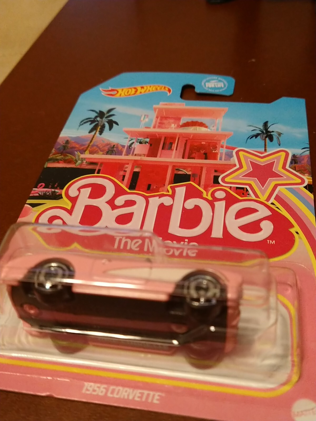 Hot Wheels Barbie The Movie 1956 Corvette 1:64 Car - Pink (HPR54) for ...