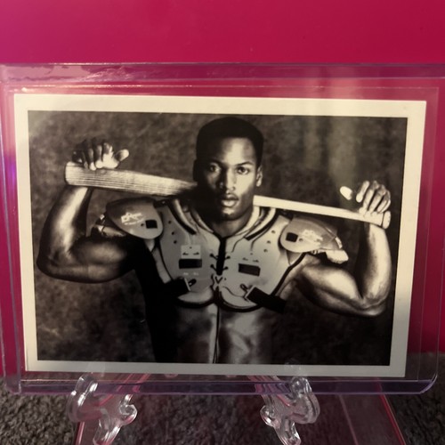 The Iconic 1990 Score Bo Jackson "Bo Knows" insert. Dual Sport legend ...
