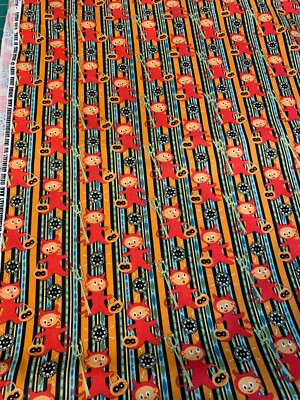 Trick or Treat Street Halloween Fabric Red Devils ~By The Yard | eBay
