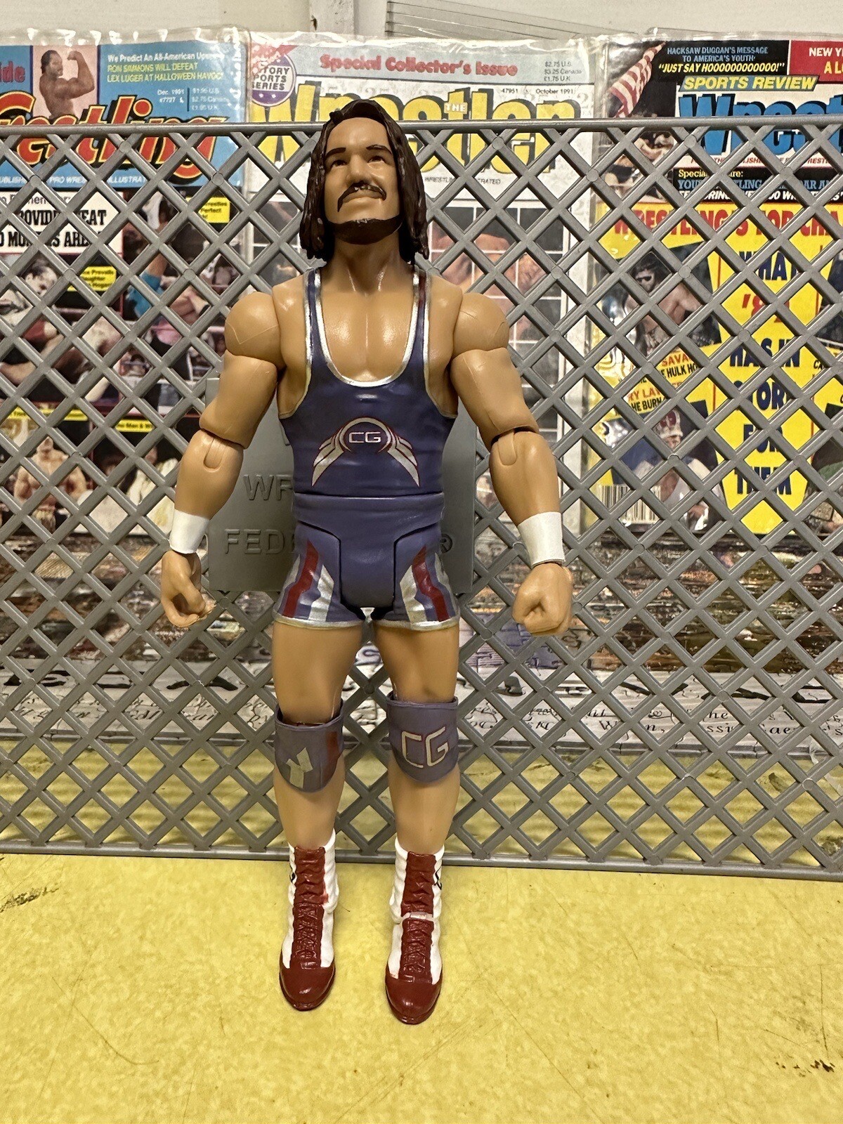 2012 MATTEL WWE CHAD GABLE WRESTLING ACTION FIGURE WWF WCW AEW TNA ECW ...