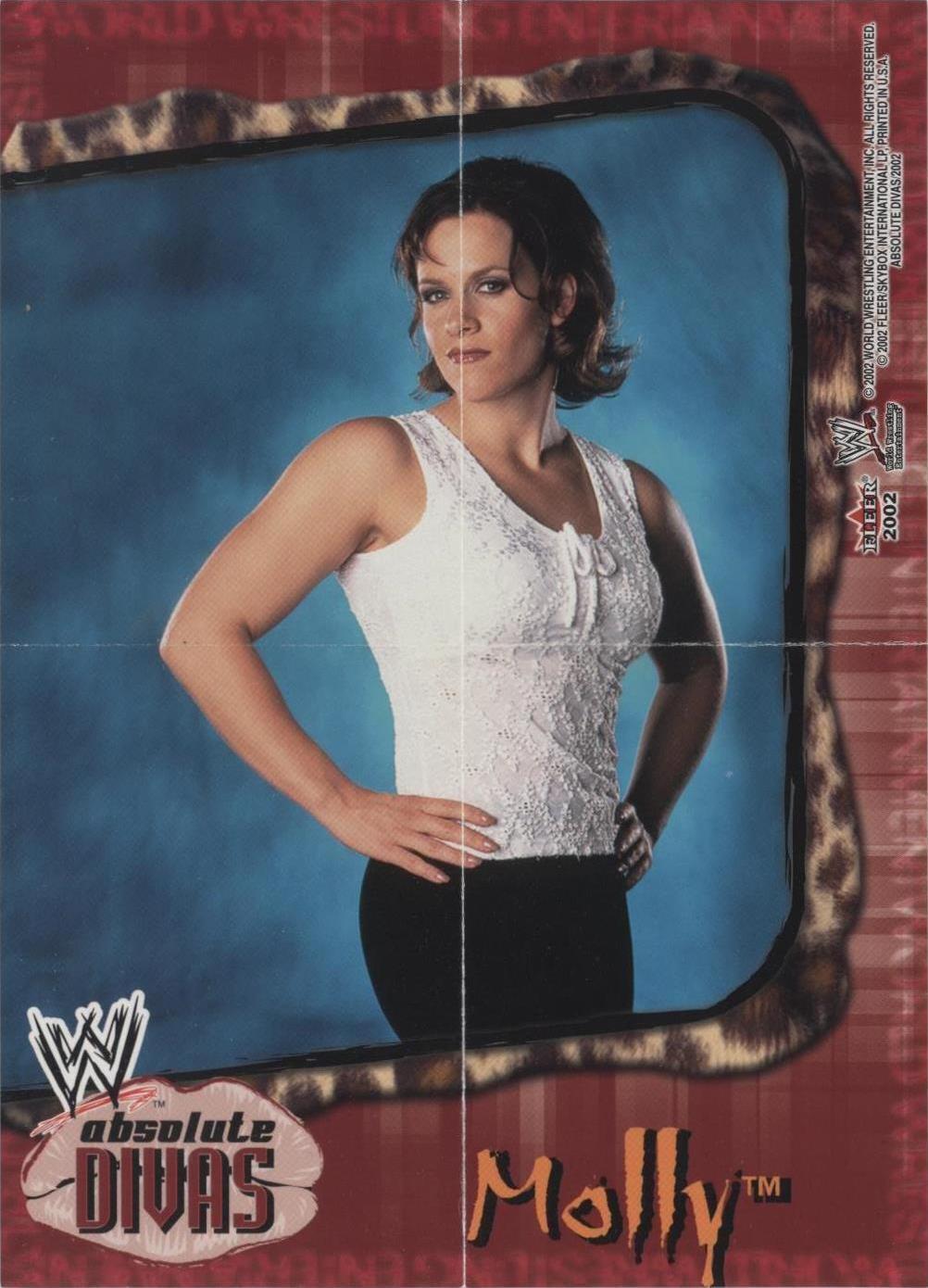 2002 Fleer WWE Absolute Divas - Mini Posters Molly Holly for sale ...