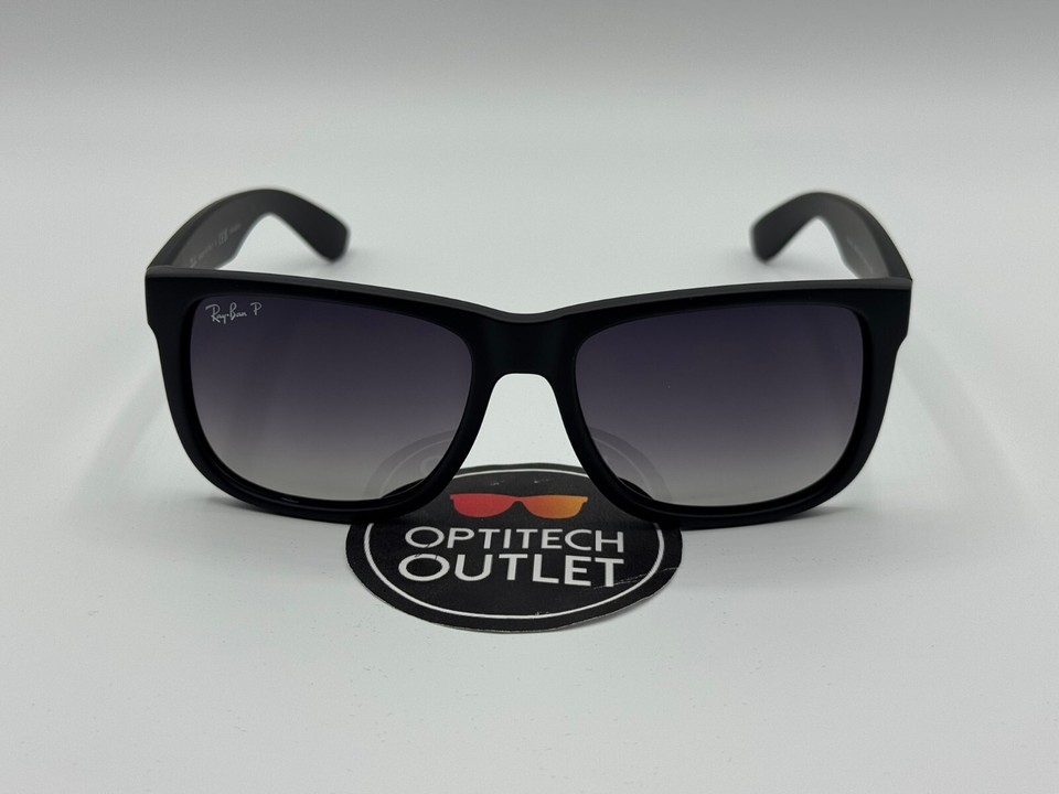 Ray-Ban Justin RB4165 54mm Classic Polarized Sunglasses 622/T3 Grey Gradient | eBay