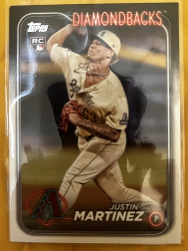 2024 Topps (Series 1) #325 Justin Martinez RC Arizona Diamondbacks ...