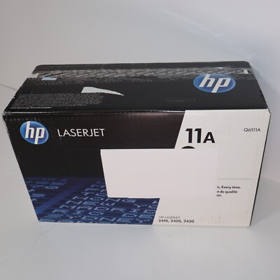 HP LaserJet 2410 / 2420 / 2430 11A Black Smart Print Cartridge (Q6511A ...