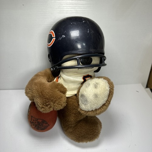 Vintage 1983 Huddles Plush Chicago Bears Mascot NFL Tudor Games Stuffed ...