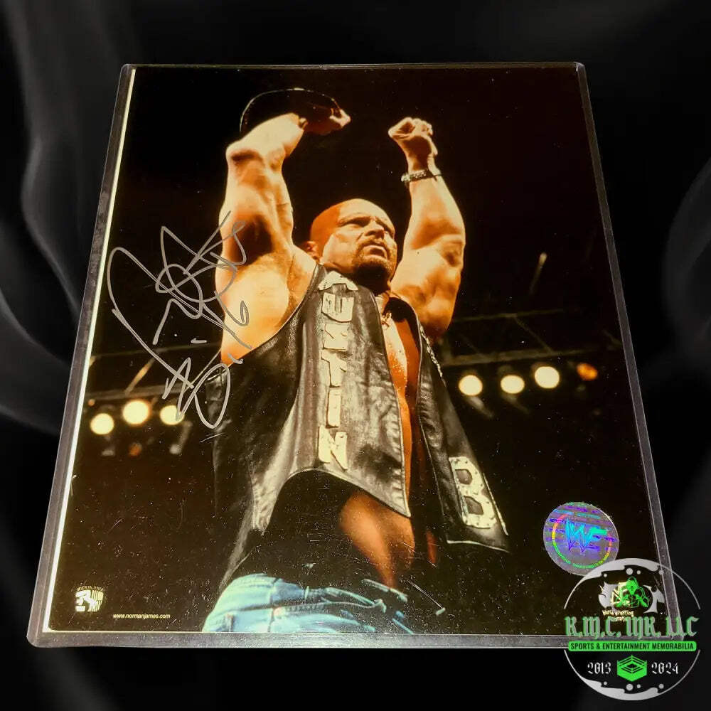 *WWE STONE COLD STEVE AUSTIN SIGNED "AUSTIN 3:16" AUTOGRAPHED 8X10 ...