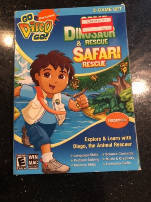 Go, Diego, Go!- Great Dinosaur Rescue & Safari Rescue PC New Sealed ...