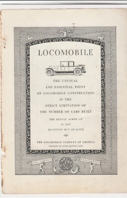 Original 1918 Locomobile Magazine Ad | eBay