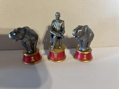 George W. Bush Chess Piece, 2020 Battle for the WH. Free Mascot | eBay