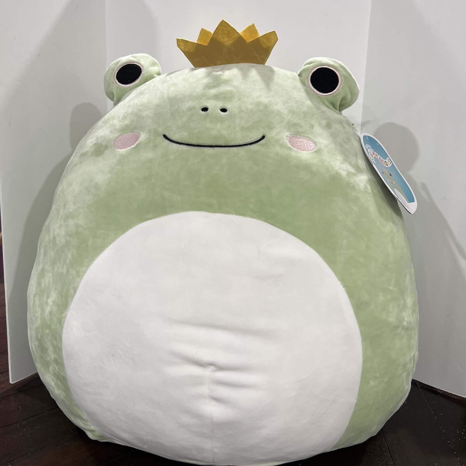 Squishmallow+16%22+Frog+Prince+Plush+Toy for sale online | eBay