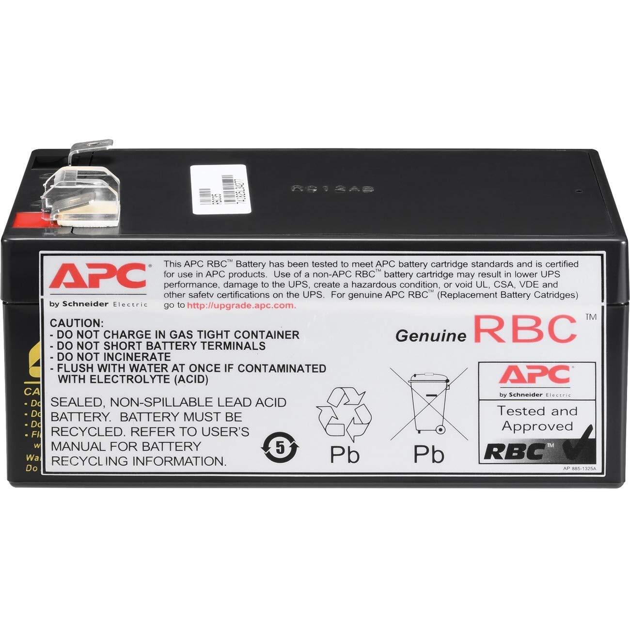 APC UPS Battery Replacement RBC35 for APC Back-UPS models BE350G BE350C ...
