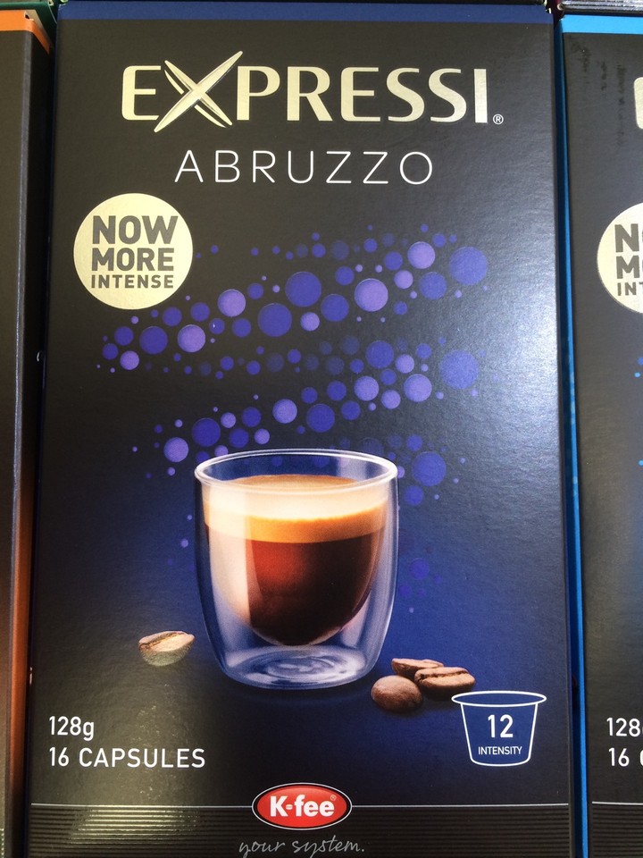 Expressi K-fee Coffee Machine Capsules Pods ALDI 80 caps (5 boxes) u ...