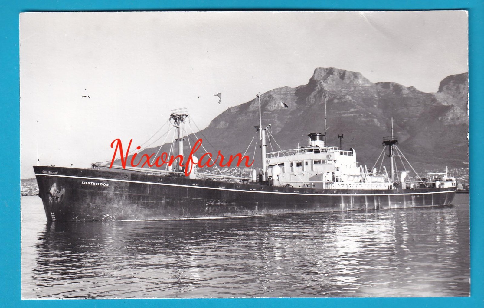Original Postcard Size RP Moor Line W. Runciman Line SOUTHMOOR 1943 ...