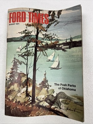 1971 Ford Times Magazine August Issue | eBay