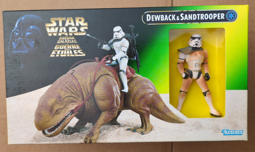 STAR WARS POTF2 DEWBACK AND SANDTROOPER TRI-LOGO 1997 MISB D1 | eBay UK