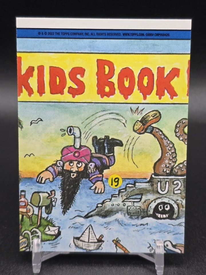 Coloring Brooke 5b Topps 2022 Garbage Pail Kids GPK Book Worms | eBay