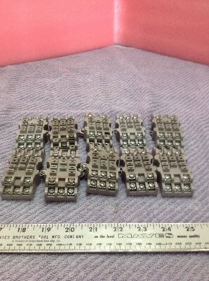 Potter & Brumfield Relay Socket 27E121 Lot Of Ten | eBay