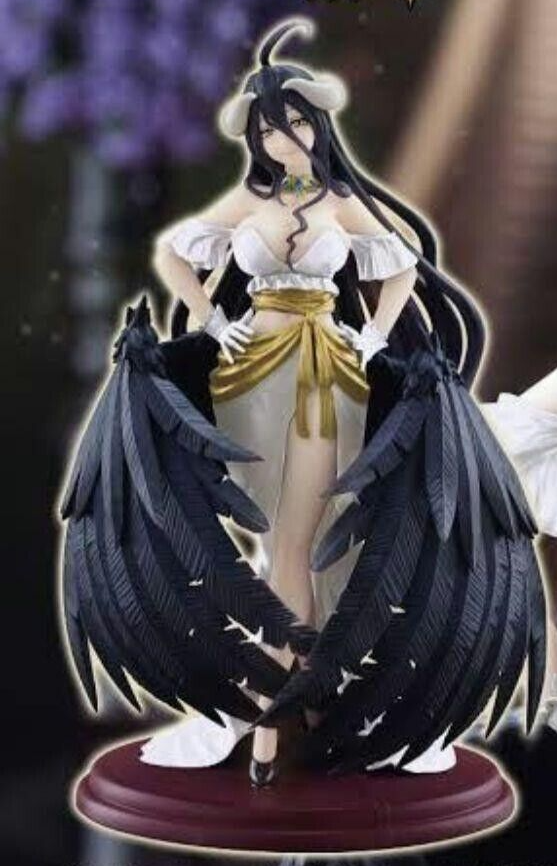 New Japan Overlord Heroine Albedo White Strapless Dress
