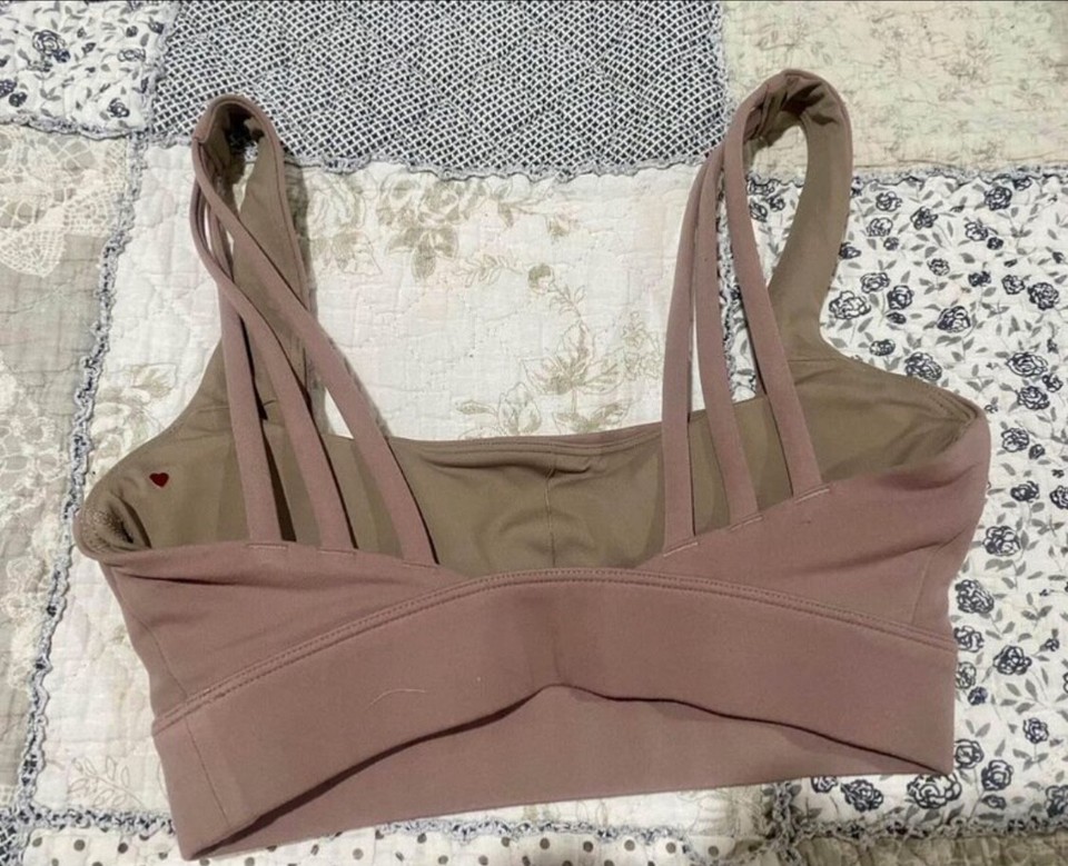 lorna jane tan sports bra size x small | eBay