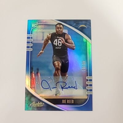 Joe Reed 2020 Panini Absolute Rookie Blue Auto Autograph #D /35 Chicago ...