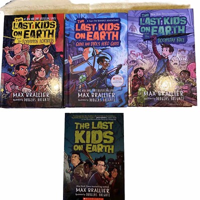 FOUR BOOKS: THE LAST KIDS ON EARTH SERIES 3 HARDBACK /1 PAPER. Max ...