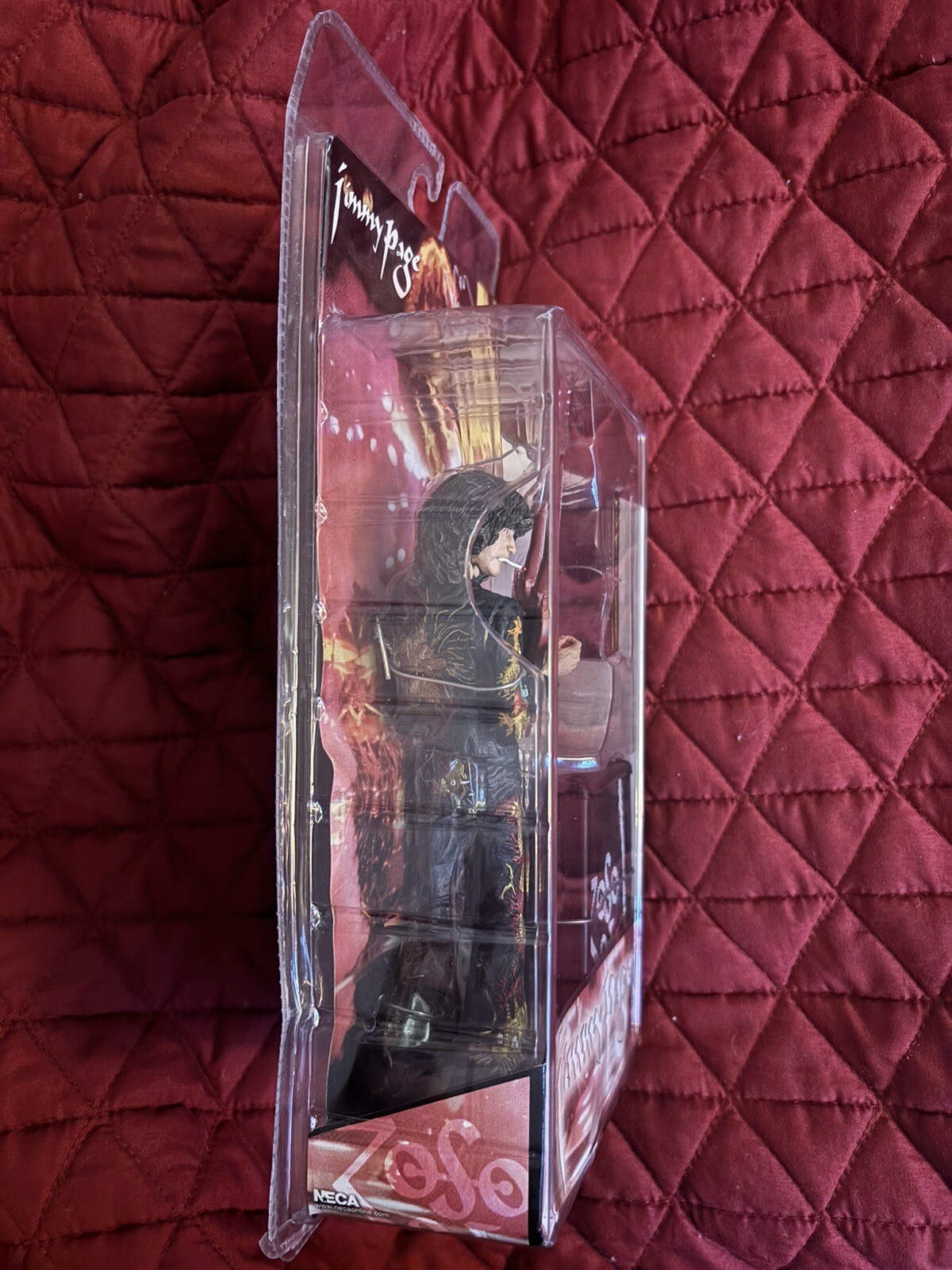 Led Zeppelin - Jimmy Page, NECA 2006 NIP Action Figure, Guitar, ZoSo ...