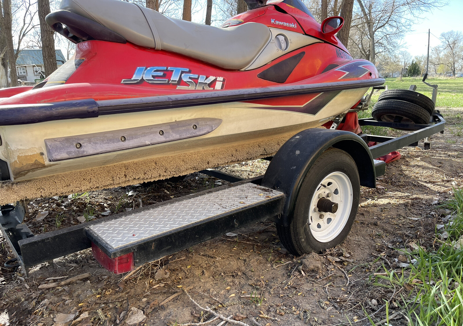 1999 Kawasaki Ultra 150 1200cc Racing Jet Ski HJ1200 with Trailer | eBay