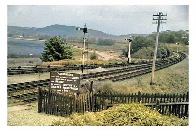 bbc0018 - Bala Junction Railway Station , Merionethshire 1962 - print ...