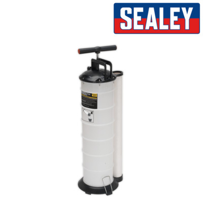 Sealey S01169 Vacuum Oil / fluid extractor + 3 Probes (Remove oil via ...