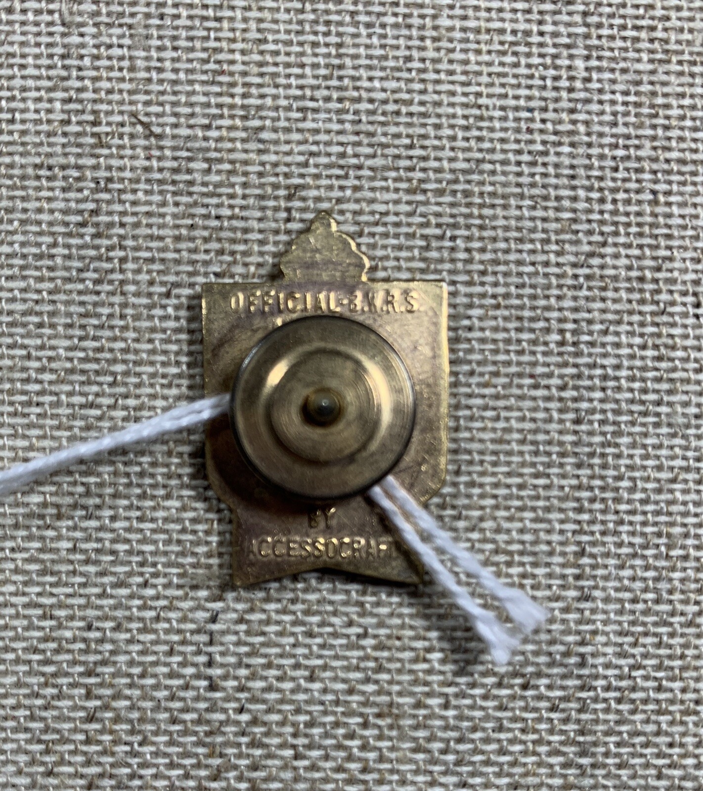 Bundles for Britain WWII Lapel Pin Pin back Dieu et Mon Droit Brass ...