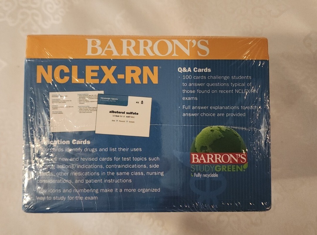 NCLEX-RN Flash Cards by Denise Neill and Jere Hammer (2016, Cards,Flash ...