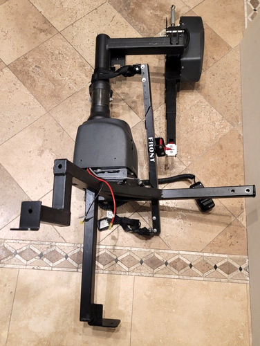 Bruno VSL-6000 Curb Sider Power Wheelchair Lift 400lb Capacity Crane ...