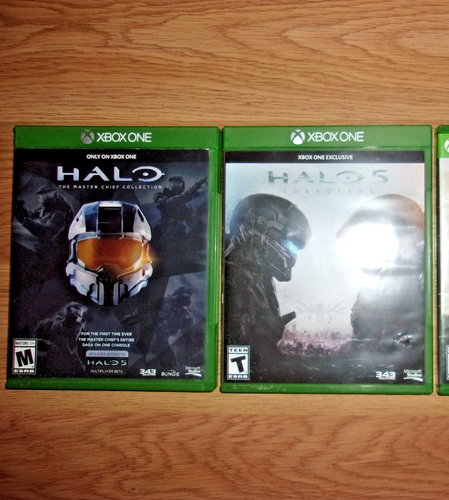 XBOX ONE Lot HALO Master Chief Edition + HALO 5 CIB Tested | eBay