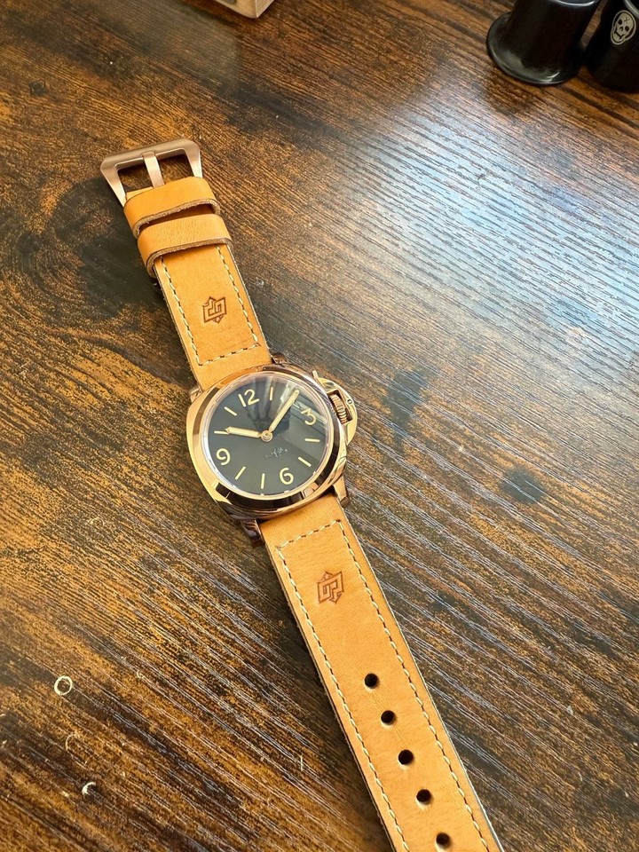 44mm Custom built Watch Swiss made ETA 6498 Movement | eBay