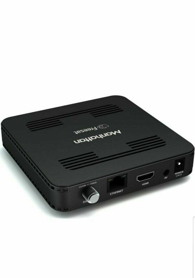 MANHATTAN SX Freesat Satellite Tv Box HD Set Top Box[ 5060251340138 ...