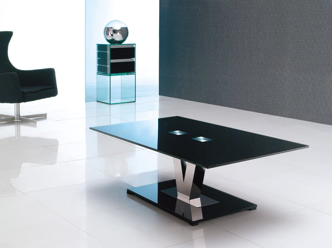 Ultra Modern Glass Coffee Table