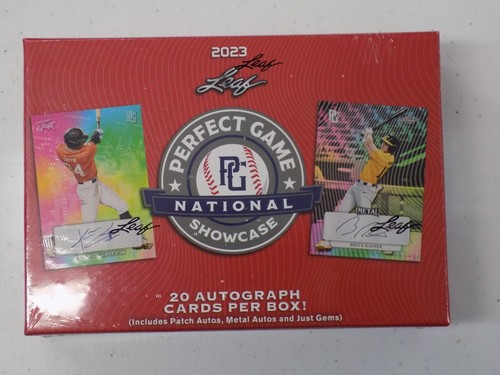 2023 Leaf Perfect Game National Showcase Hobby Box | eBay